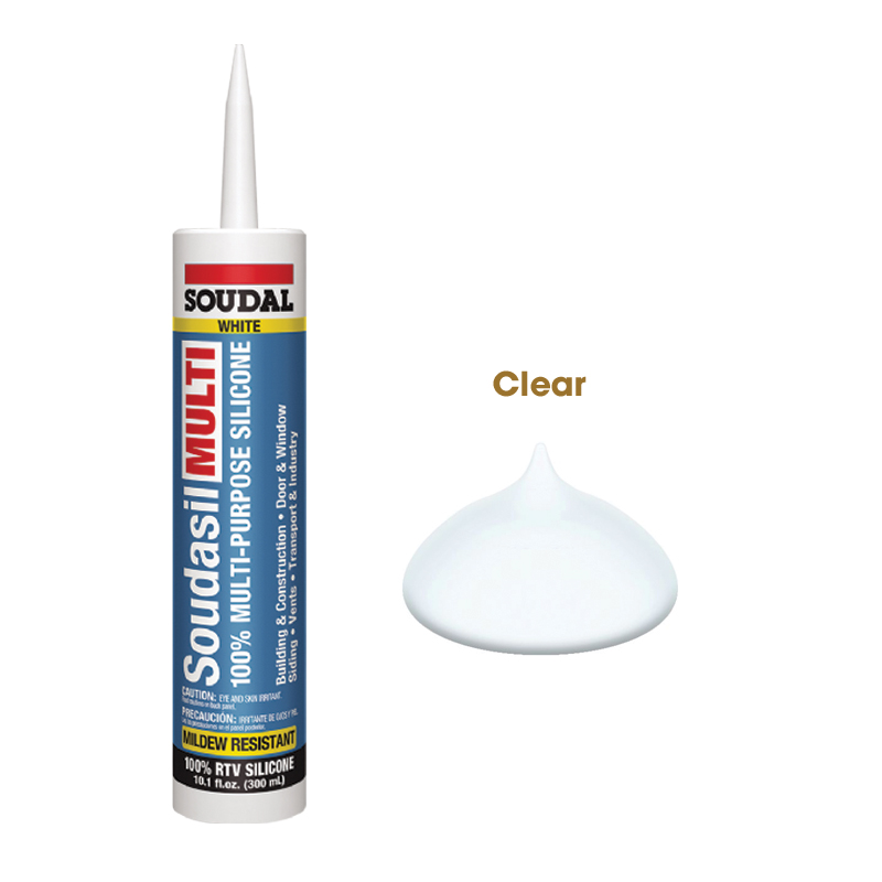 Soudasil Multi Silicone - Clear 10.1 oz | InterChem