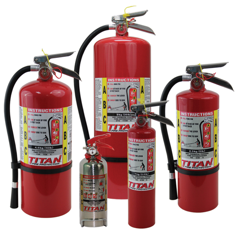 TITAN ABC Dry Chem. Fire Extinguisher | InterChem