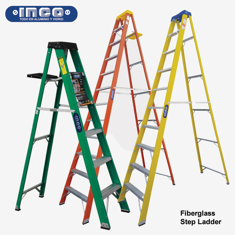 Inco Fiberglass Step Ladder | InterChem