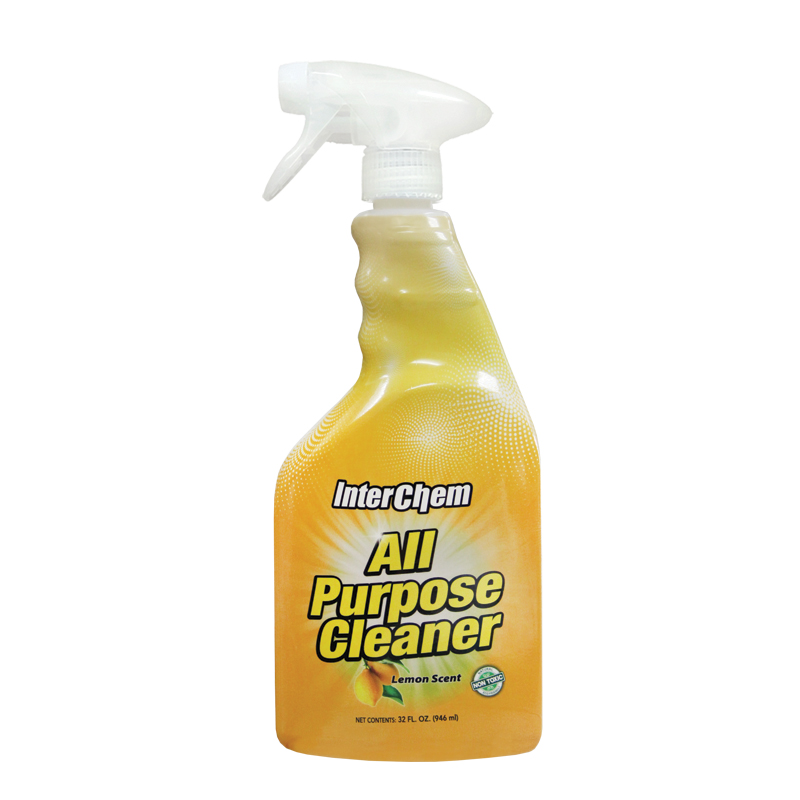 InterChem All Purpose Cleaner Lemon-32oz Trigger | InterChem