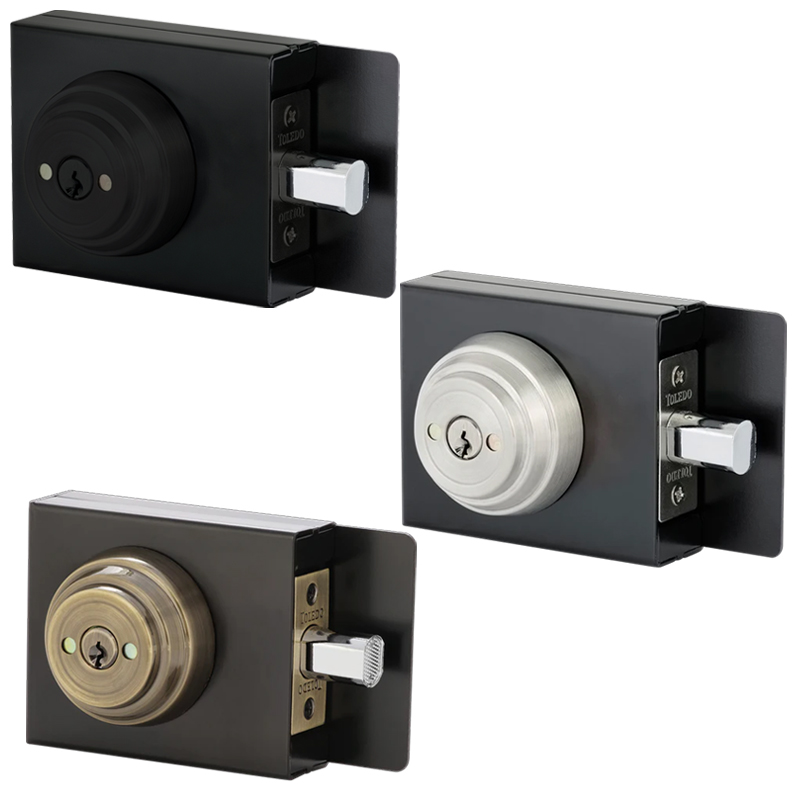Toledo Concealed Screw Deadbolt W/Metal Box | InterChem
